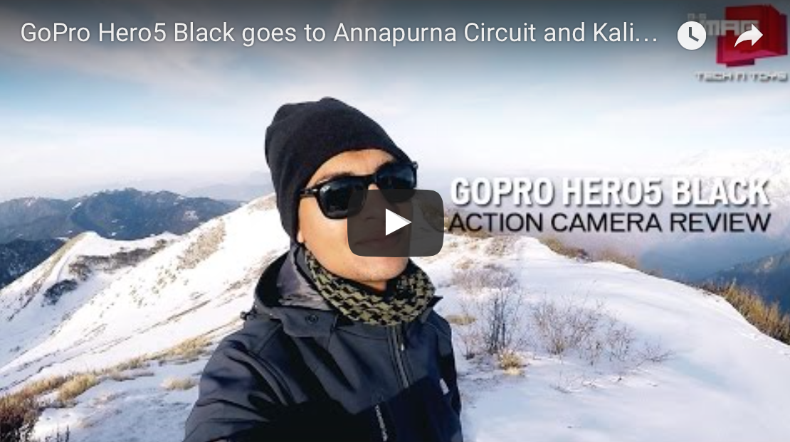 GoPro Hero5 Black goes to Annapurna Circuit and Kalinchowk